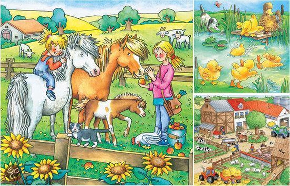 Farm animals - Puzzle 1000 pieces