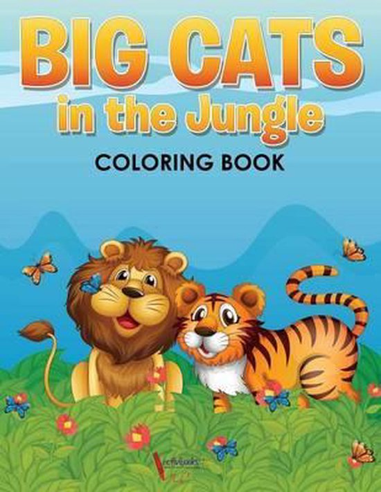Big Cats in the Jungle Coloring Book, Activibooks For Kids ...
