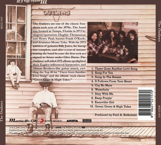 Outlaws, Outlaws | CD (album) | Muziek | bol