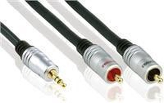 Profigold PGA3402 Stereo Male to RCA Kabel | bol