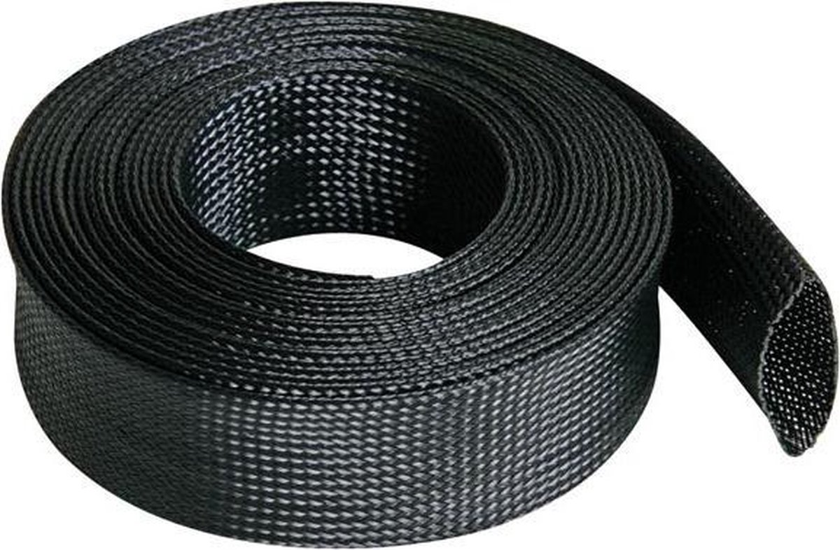 Kabelmantel - Flexibel - 40 Mm X 5 M - Zwart | bol.com