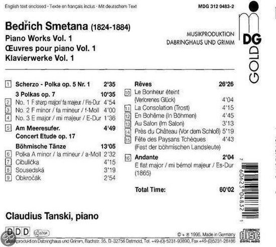 Claudius Tanski - Klavierwerke (CD), Claudius Tanski | Muziek | bol