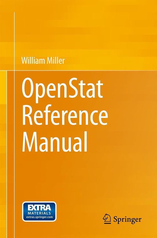 OpenStat Reference Manual (ebook), William Miller | 9781461457404 ...
