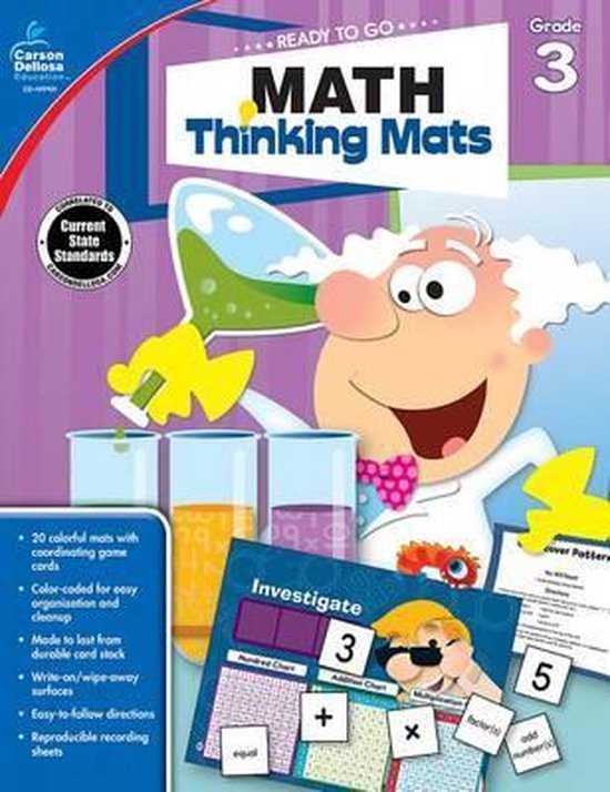 Math Thinking Mats, Grade 3 | 9781483830827 | Boeken | bol