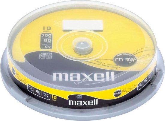 Maxell CD-R 80XL 10 Spindel | bol