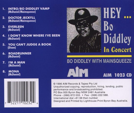 Hey...bo Diddley, Bo Diddley | CD (album) | Muziek | bol.com