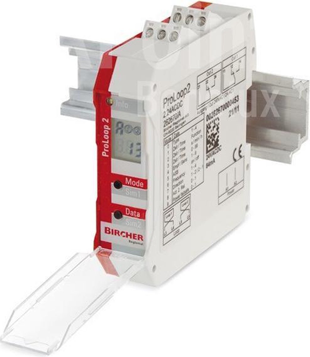 Detectielusversterker Bircher PROLOOP 2-KAN 230V | bol.com