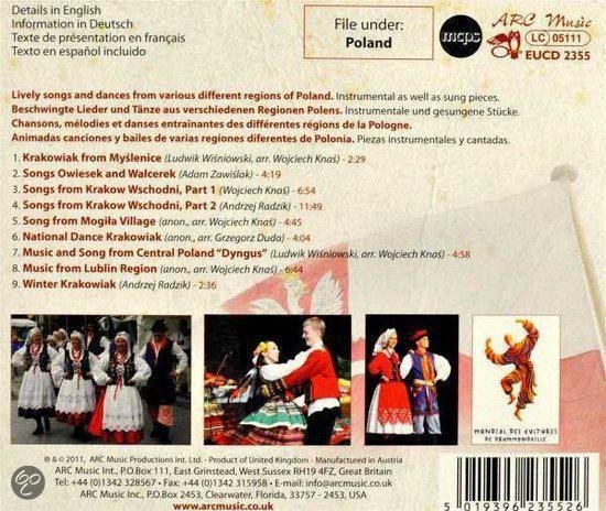 Traditional Music From Poland, Ziemia Myslenicka Song And Dance ...