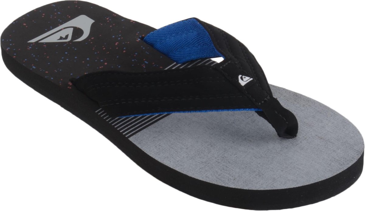 Quiksilver Basic Slippers - Maat 44 - Mannen - grijs/bruin/zwart | bol.com