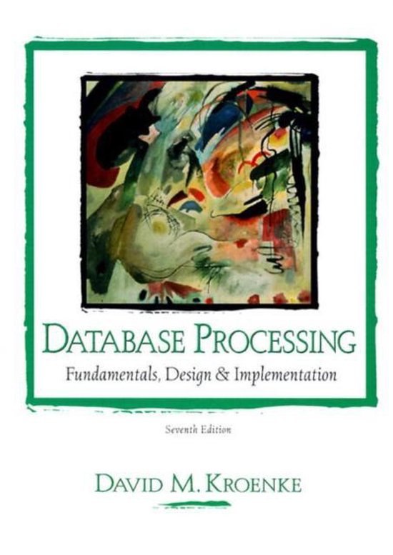 Database Processing, David Kroenke | 9780130852120 | Boeken | bol