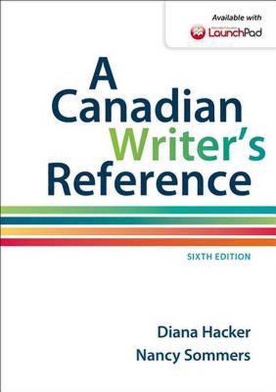 A Canadian Writer's Reference | 9781457697982 | Diana Hacker | Boeken ... A Canadian Writer's Reference | 9781457697982 | Diana Hacker | Boeken ...