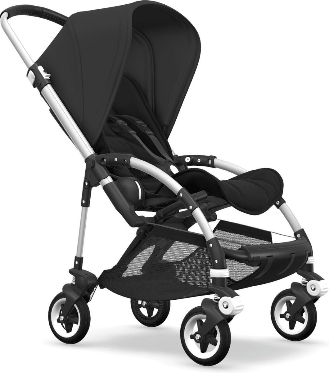 Poussette Bugaboo Bee⁵ - Aluminium / Zwart / Zwart | bol.com
