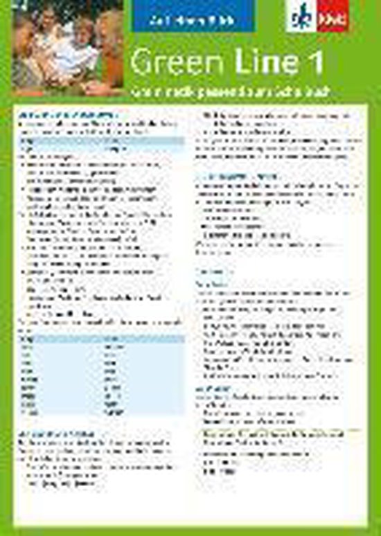 Green Line 1. Alles auf einen Blick. Grammatik | 9783129260616 ...