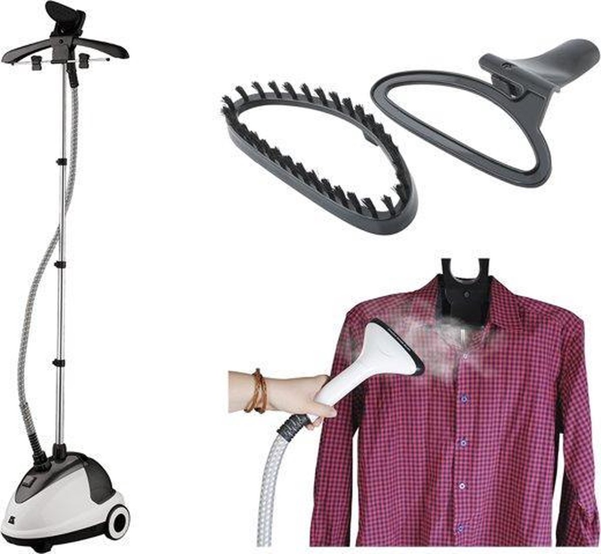 Verticale Kledingstomer – Handstomer – Stoomapparaat – Stoomapparaat ...