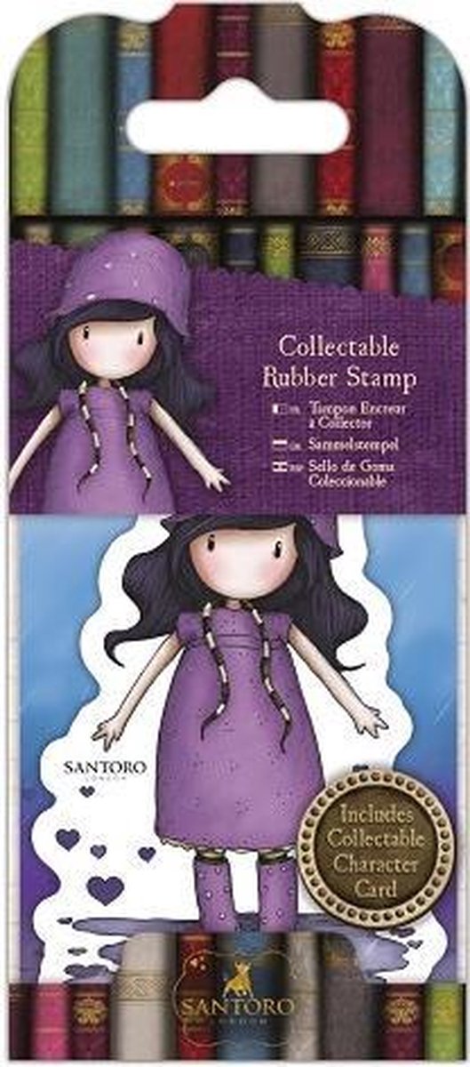 Collectable Rubber Stamp - Santoro - No. 36 Rainy Daze | bol