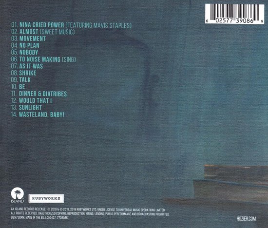 Wasteland, Baby!, Hozier | CD (album) | Muziek | bol.com