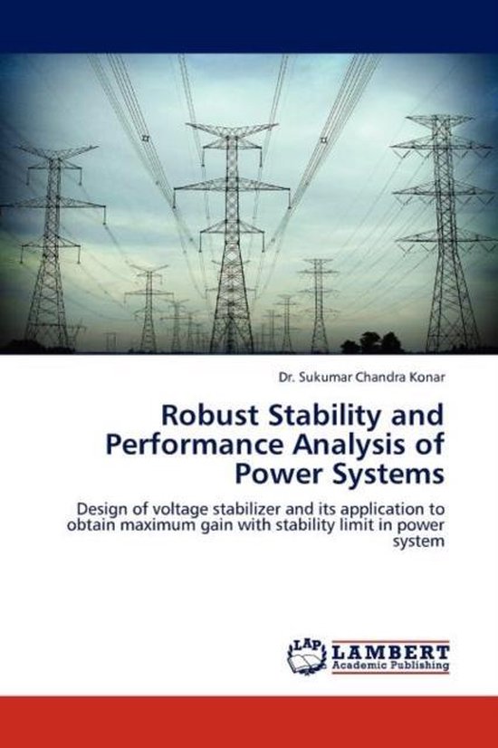 Robust Stability and Performance Analysis of Power Systems | 9783844305258 | Sukumar... | bol