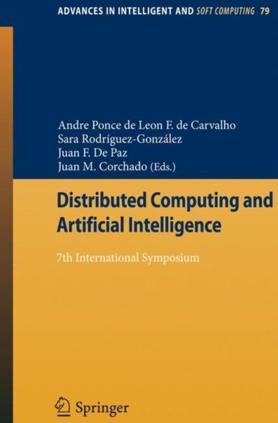 Distributed Computing and Artificial Intelligence | 9783642148828 | Livres | bol.com