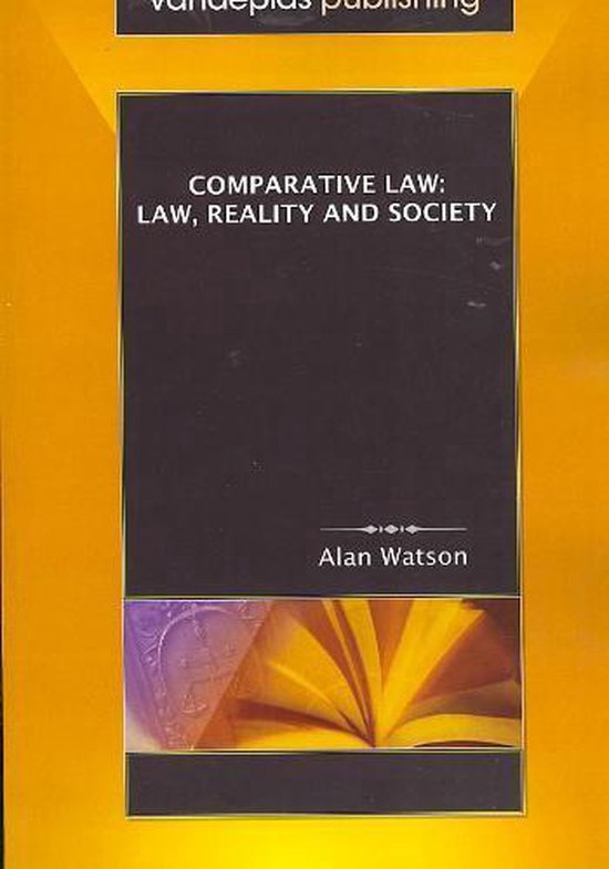Comparative Law, Alan Watson | 9781600420184 | Boeken | bol.com