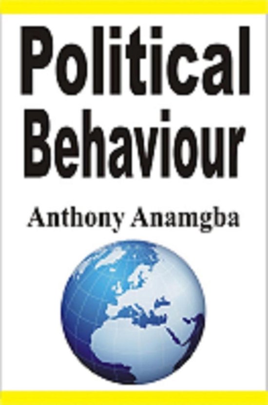 Political Behaviour (ebook), Anthony Anamgba | 9781540183620 | Boeken ...
