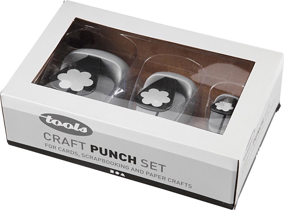 Creotime Ponsen set, b: 25+49+75 mm, bloem, 3 assorti | bol.com