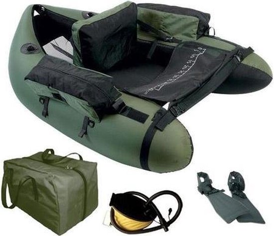 Grauvell Float Tube Iceberg Bellyboat+ Pomp + Flippers | bol