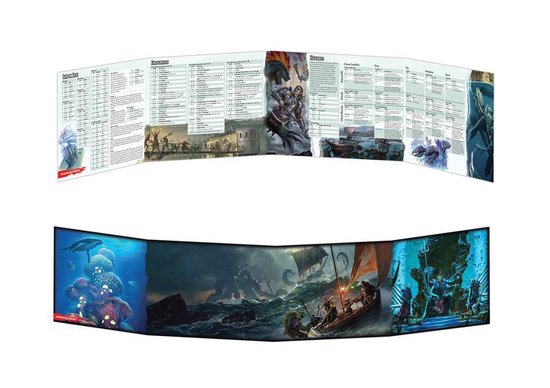 D&D Of Ships and of Sea DM Screen | bol.com