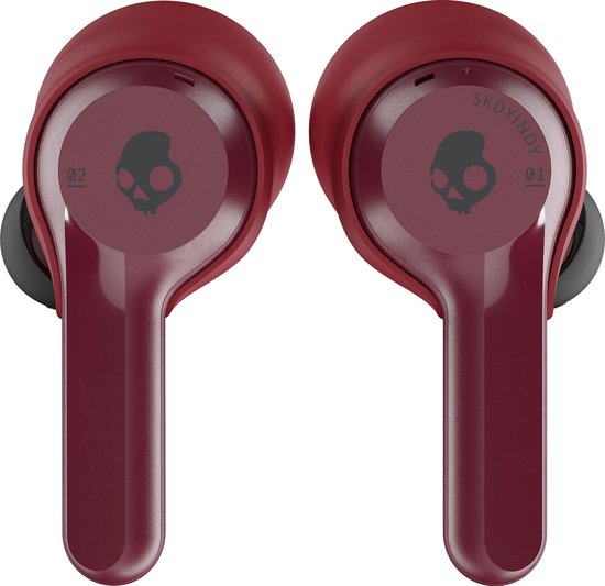Skullcandy - indy True Wireless In Ear Headphones - Red | bol