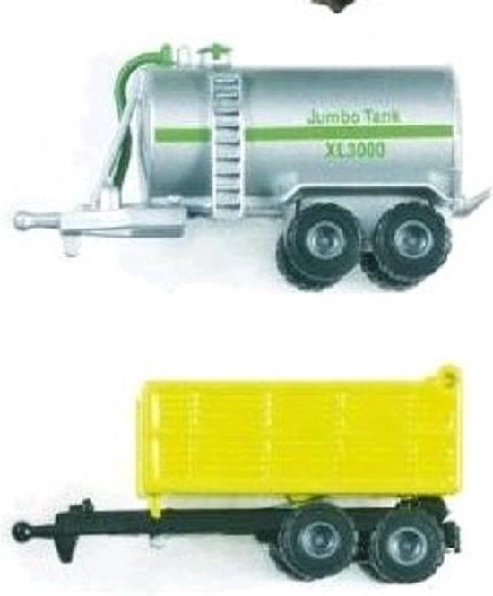 Bruder 450 Mini Series Jumbo Tank & Trailer, Die Cast Metal | bol