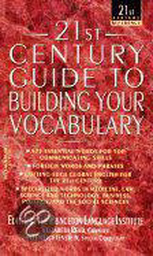 21st Century Guide to Building Your Vocabulary, Elizabeth Read ...