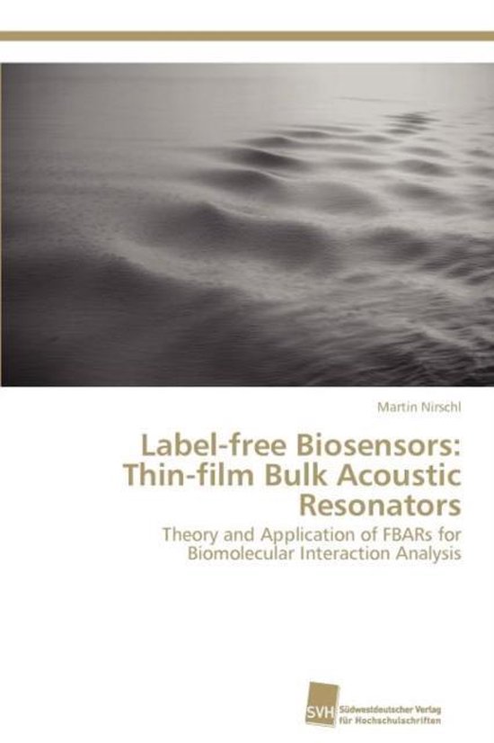 Label-free Biosensors | 9783838131658 | Nirschl Martin | Boeken | bol