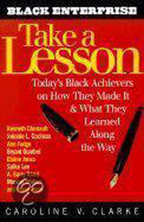 Take a Lesson, Caroline V. Clarke | 9780471209898 | Boeken | bol