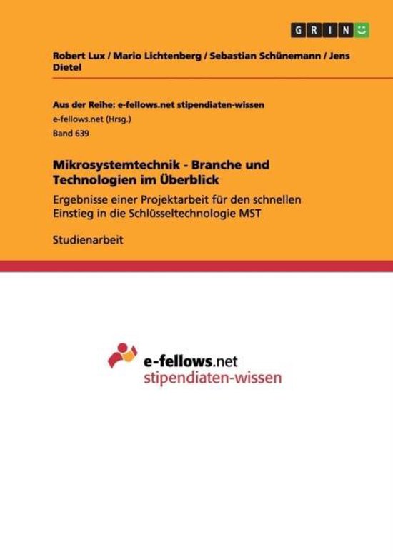 Mikrosystemtechnik - Branche und Technologien im UEberblick ...