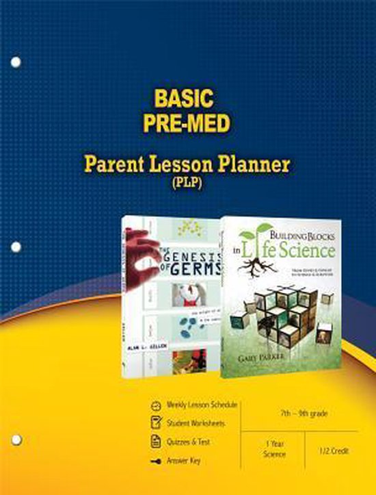 Basic Pre-Med Parent Lesson Planner | 9780890517369 | Boeken | bol.com