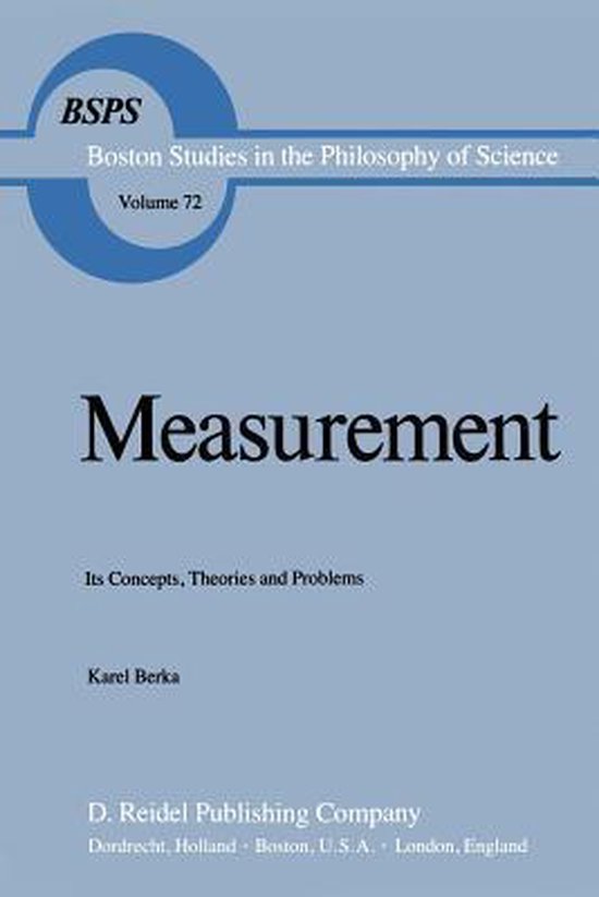 Measurement, Karel Berka | 9789400978300 | Boeken | bol.com