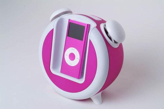 Edifier iF200 iPod Alarm Clock and Speaker System, Pink | bol