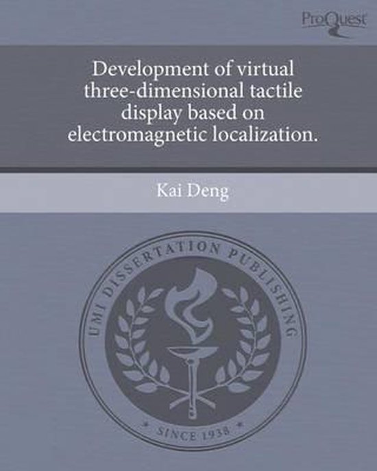 Development Of Virtual Three-Dimensional Tactile Display Based On Electromagnetic... | bol.