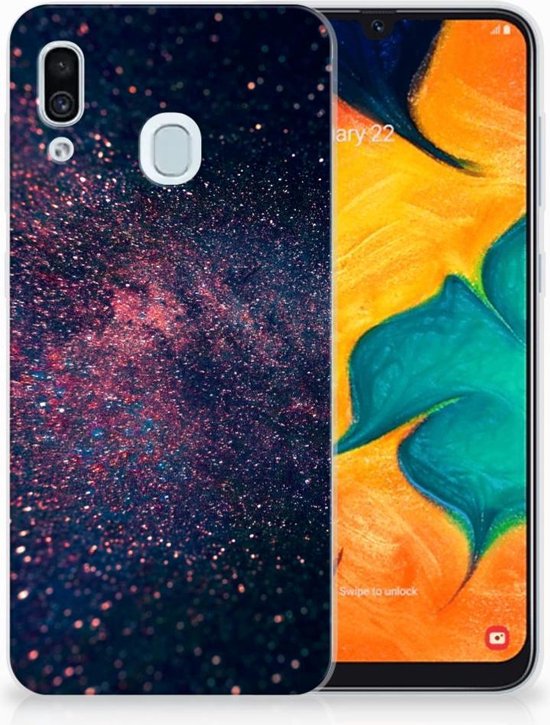 Samsung Galaxy A30 | A20 TPU Hoesje Design Stars | bol.com