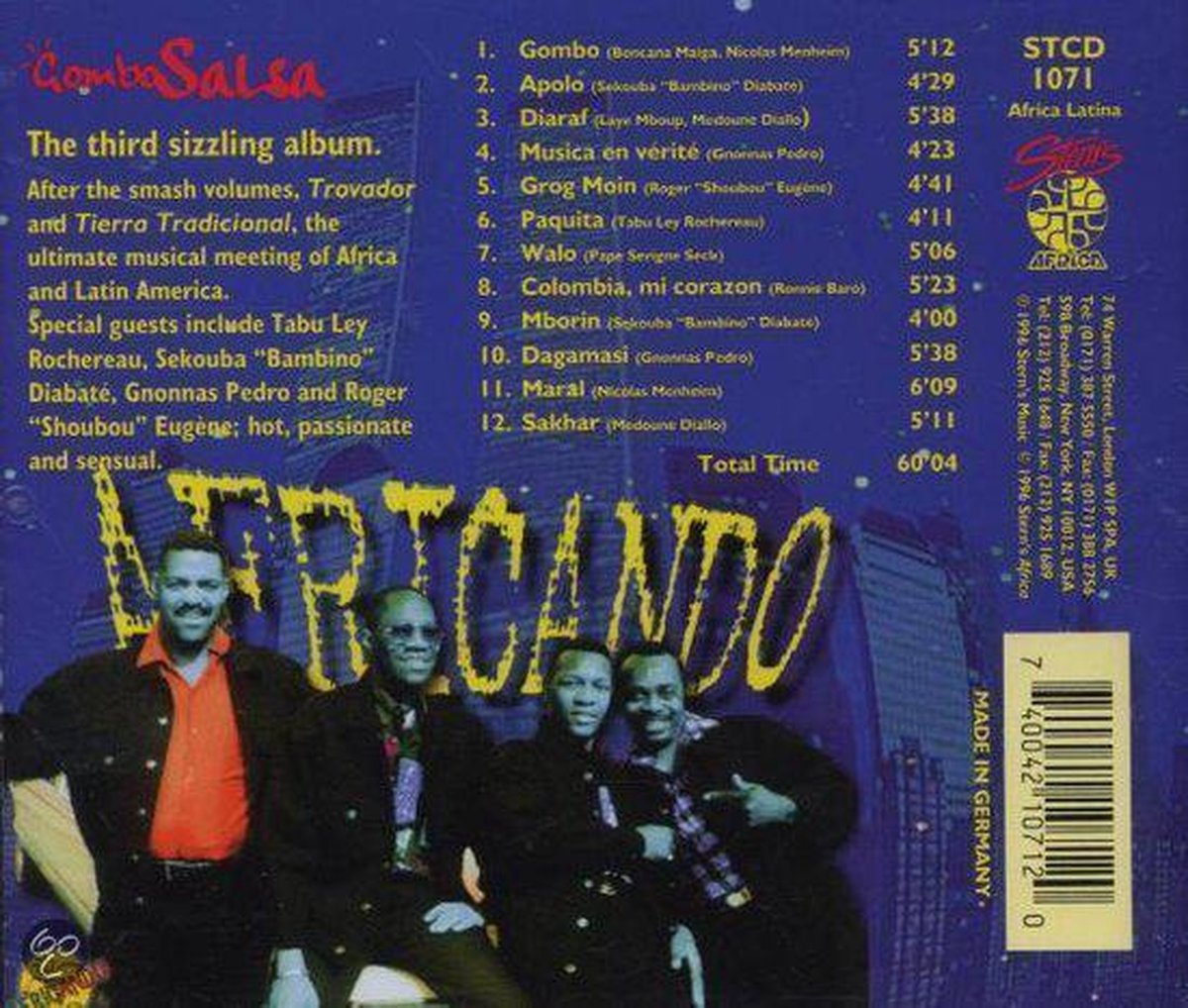 Combo Salsa, Africando | CD (album) | Muziek | bol.com