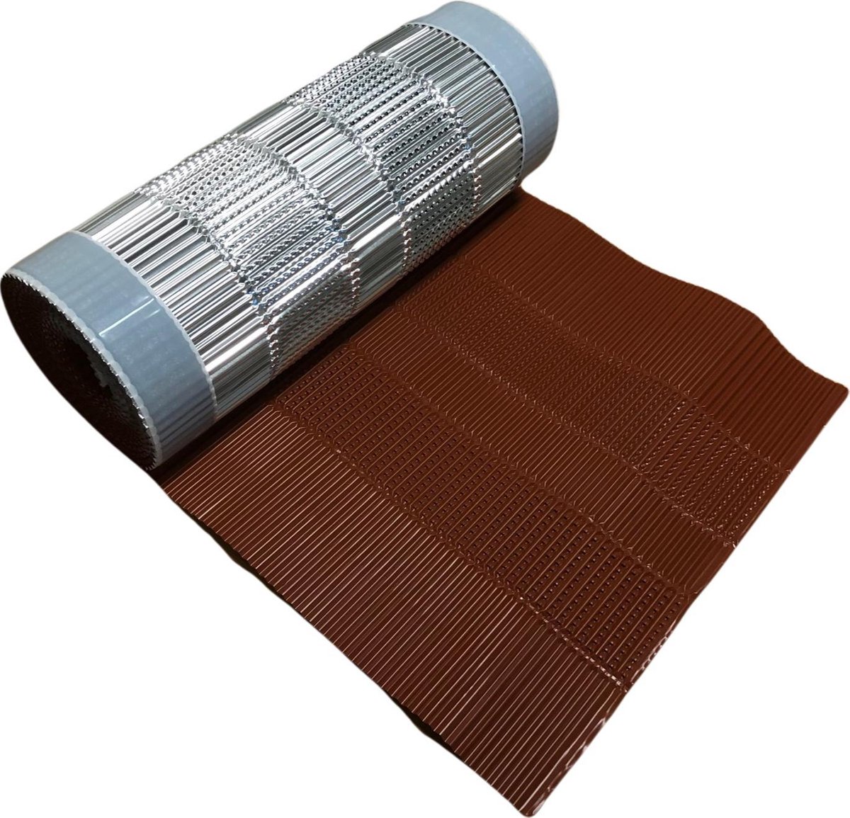 Aluminium hoekvorstband - ondervorst - ruiterrol 5 meter 40 cm breed ...