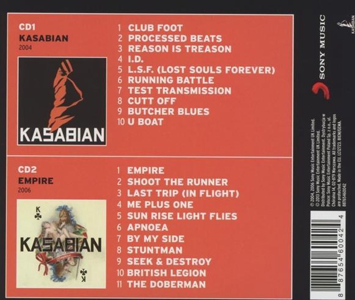 Kasabian/Empire, Kasabian | CD (album) | Muziek | bol.com