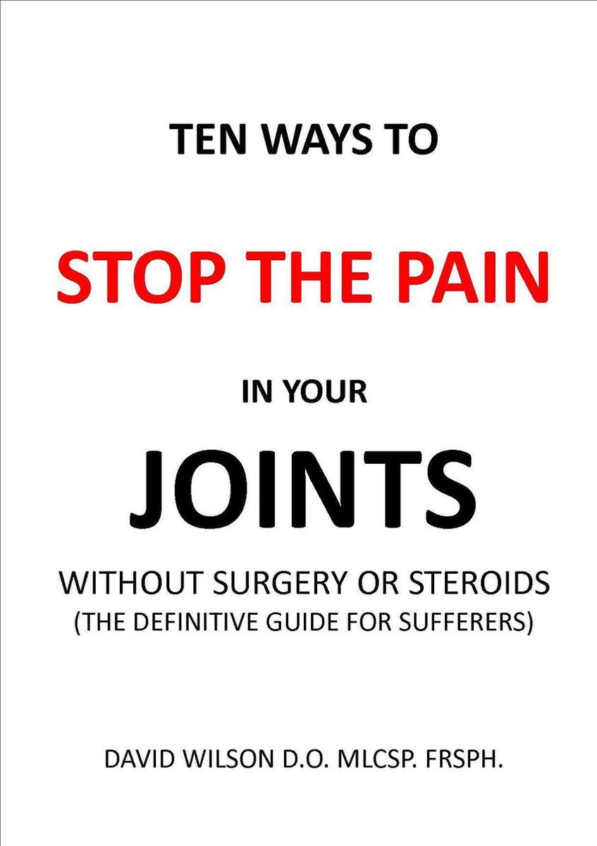 Stop The Pain - Ten Ways to Stop The Pain in Your Joints Without ...