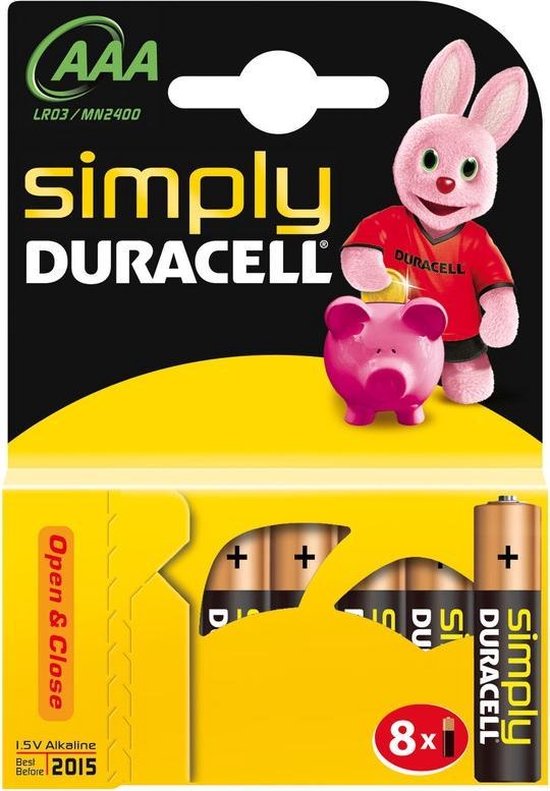 Duracell Simply Single-use battery AAA Alkaline | bol.com
