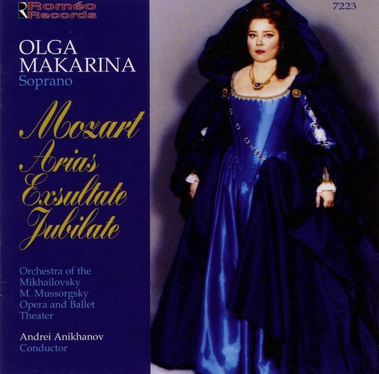 Mozart: Arias; Exsultate, Jubilate, Olga Makarina | CD (album) | Muziek | bol.com