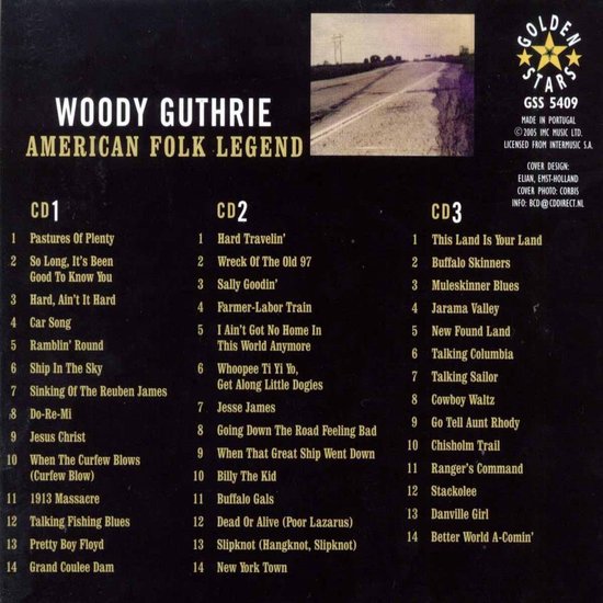 American Folk Legend, Woody Guthrie | CD (album) | Muziek | bol.com
