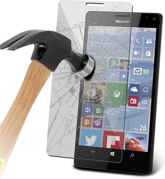 Microsoft Lumia 950 XL glazen Screen protector Tempered Glass 2.5D 9H ...