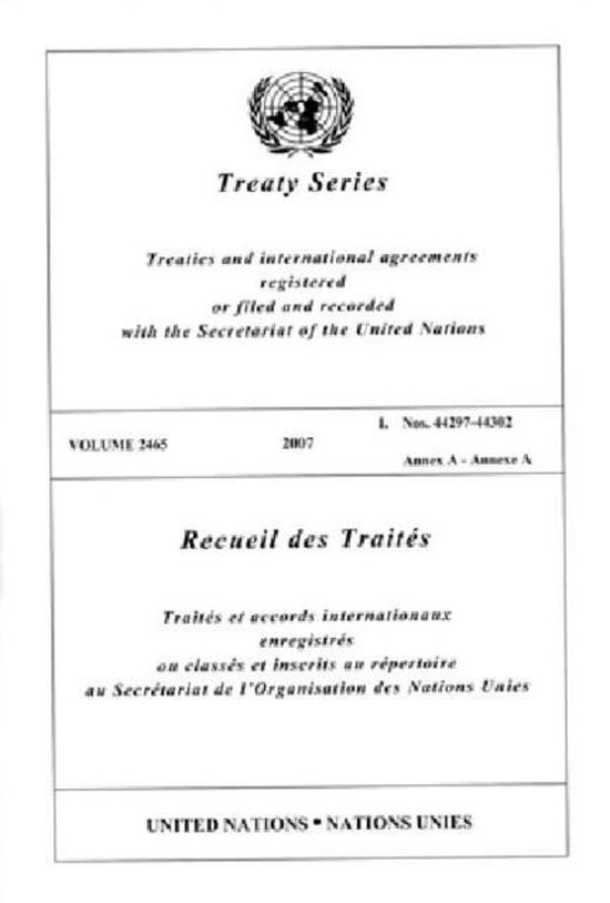 Treaty Series | 9789219004382 | Onbekend | Boeken | bol.com