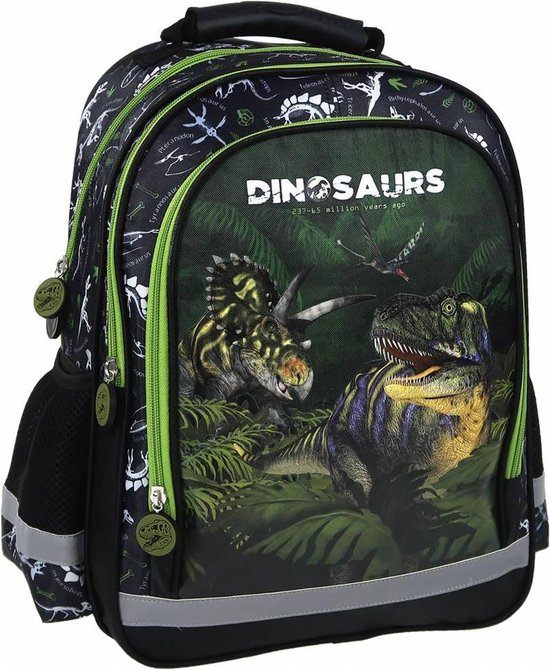 Animal Pictures Dinosaurus Rugzak - 38 cm - Groen | bol.com