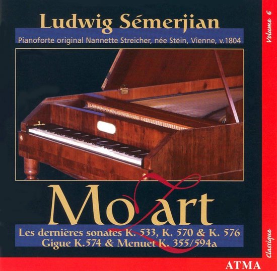 Mozart: Piano Sonatas Vol. Vi, Ludwig Semerjian | CD (album) | Muziek | bol.com