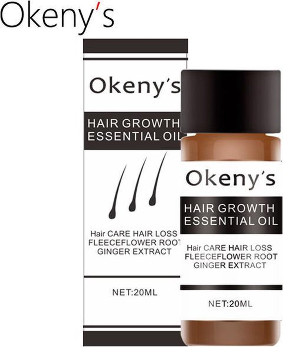 Hair Growth Oil - Haar olie tegen haar uitval - Met Gember extract en ...